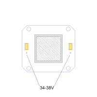 Quality 20000mW 50W High Power LED Chip 40*46MM UV LED Chips for sale