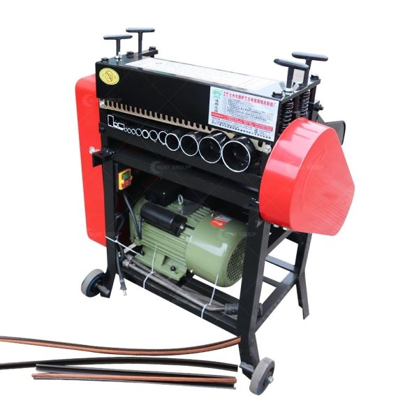 Quality Customized Voltage Waste Communication Cable Stripping Machine 53*43*85cm Scrap for sale
