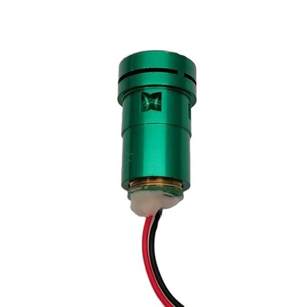 Quality Max 30mrad Beam Divergence APC 555nm 100mW 200mW 500mW Laser Module for Laser for sale