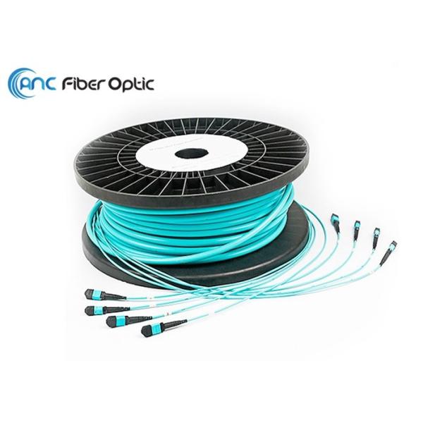 Quality 24F 48F 72F 96F 144F MPO Cable Assemblies MPO To MPO Trunk Cable Assembly for sale