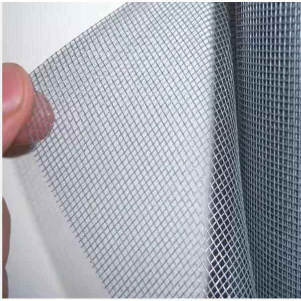 Quality White / Black Window Screen Netting Customized Fiberglass Mosquito Net For Windows for sale