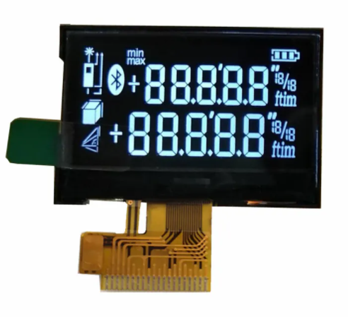 VA Segmented LCD Display Module for Car Tire Pressure