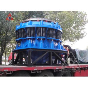 Quality 200-300 TPH Spring cone crusher machine with excellent breaking performance for sale