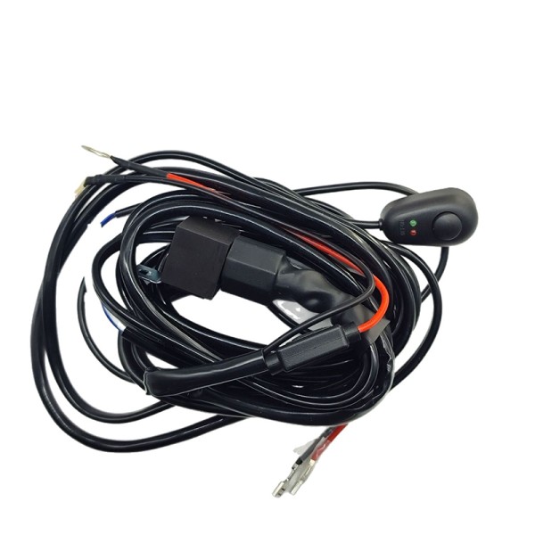 Quality Dual Indicator Lights Auto Wire Harness On Off For Work Light Switch Strip Light for sale
