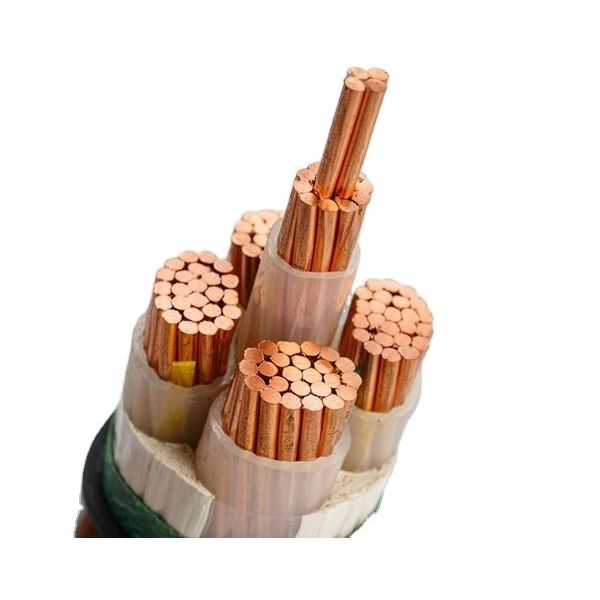 Quality Underground 26/35KV Voltage 1.5-800mm2 5 Core Copper Conductor XLPE Insulated Cable for sale