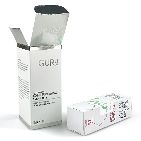 Quality CBD Pack Designed Customized Shape Laminated Customized Packaging Box for sale