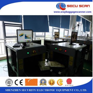 Quality Duel view X ray Baggage Scanner Security Checkpoints / Hotels for sale