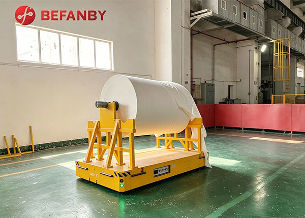 Quality 5 Tonne Magnetic Strip Navigation AGV Transfer Cart for sale