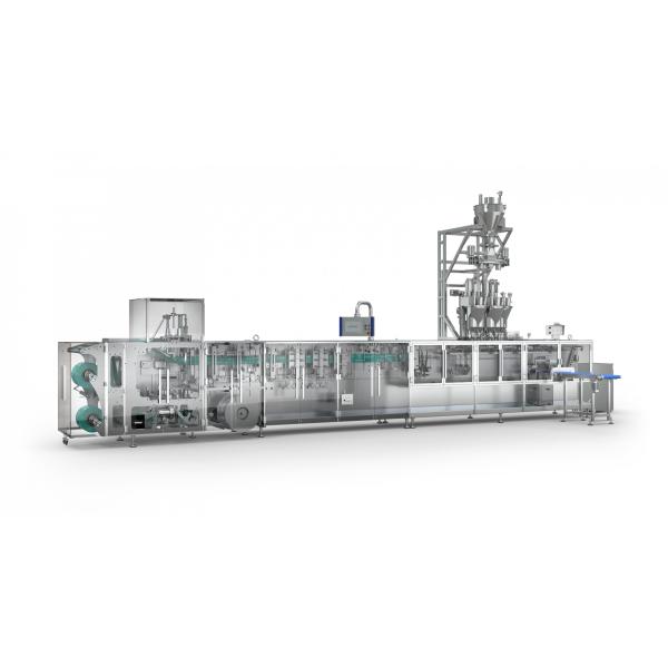 Quality Automatic Horizontal Pouch Packing Machine Bean Oats Stand Up Pouch Packaging Machine for sale