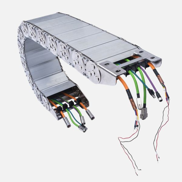 Quality Customized Industrial Bridge Type Steel Drag Chain Wire Carrier Radius 18-250 for sale