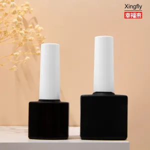Quality Square Glass Empty Uv Gel Polish Bottles Professional Grade for sale