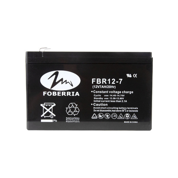 Quality 2.08kg Small Valve Regulated Lead Acid Battery 12v 7ah 105A For Light System for sale