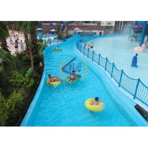 Quality 70m Length Lazy River with 30kw Push Pump for Indoor and Outdoor Water Park Leisure River for sale