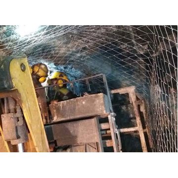 Quality Chain Link Mine Support Mesh – Soft And Flexible For Firmly Attaching for sale