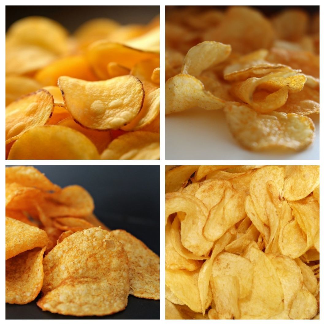 High-Capacity Potato Chip Processing Line for Food Production