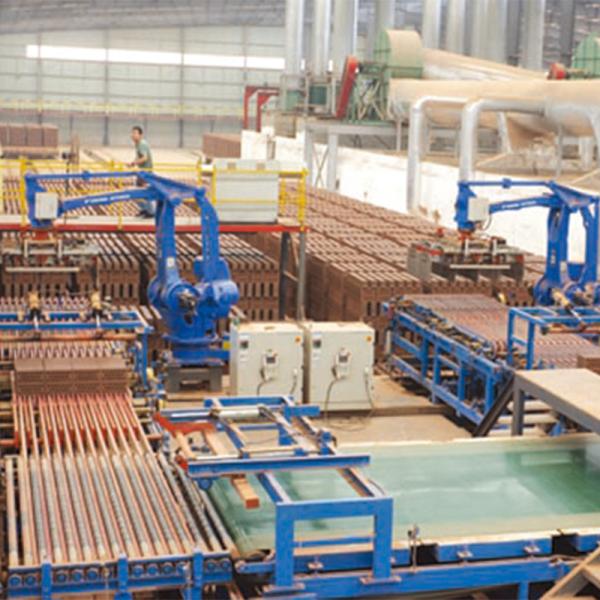 Quality Stacking Robot Automatic Brick Making Machine 50KW 55KW 16.5KW for sale