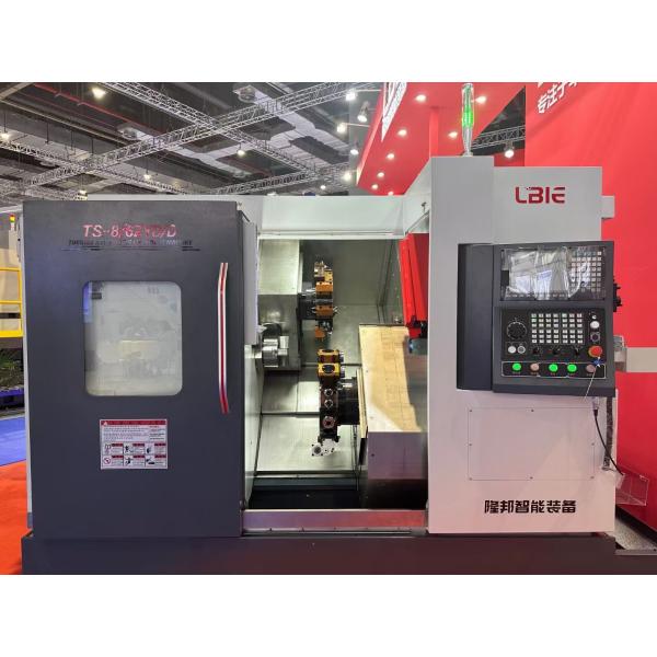 Quality Multifunction Digital Cnc Vertical Lathe Machine Servo Motor 10 Channels for sale