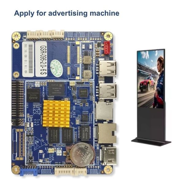 Quality JLD-096 Multi Display Single Board Computer Rockchip PX30 For Video Decoding And Dual OS for sale
