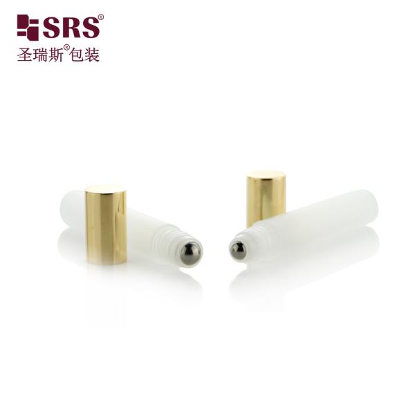 Quality 8ml Cosmetic Packaging Injection Color Eye Gel Empty Roll On Bottle With Logo for sale