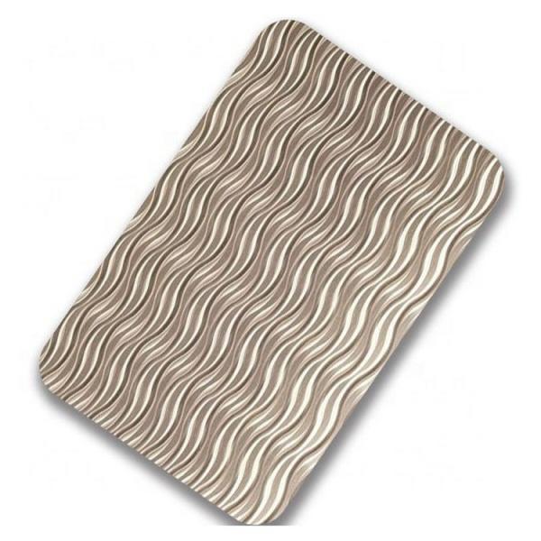 Quality SA240 Stainless Steel Tread Plate Brushed Metal Cold Rolled MTC for sale