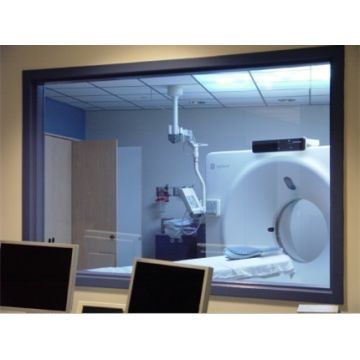 Quality Painted Surface RF Shielding Glass Windows Meeting MIL STD 285 for sale