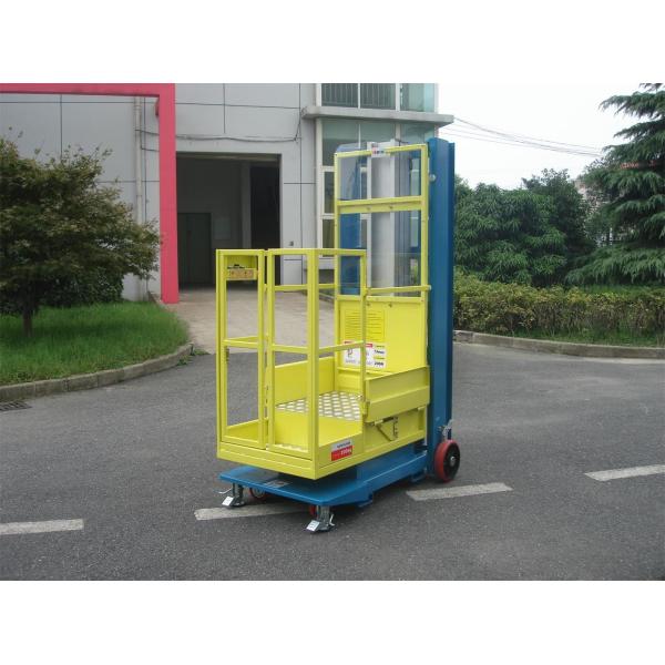 Quality 2.8m Mast Type Electric Order Picker , Semi - Electric Mobile Stock Picker for sale