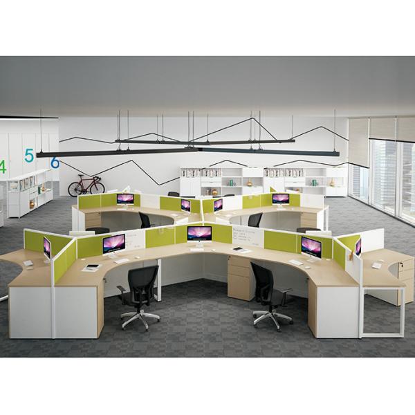 Quality Customized Office Workstations Cubicles Furniture 5x5 ISO Certificated for sale