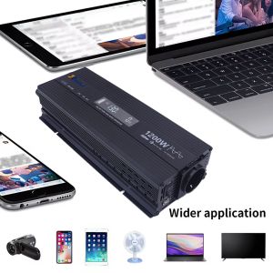 Quality 1200W Sine Wave Inverter for Home Outdoor 110V/220V AC DC12V/24V Input Voltage for sale
