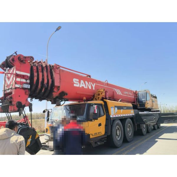 Quality Sany 350T Used All Terrain Crane Construction Truck Crane Heavy Lifting 2015 for sale
