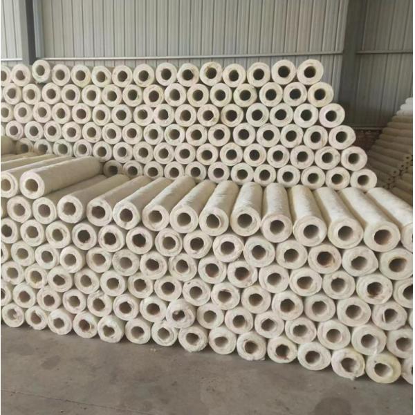 Quality Boiler Chemical Oil Rock Wool Tube Steam Pipe Insulation 1000mm for sale