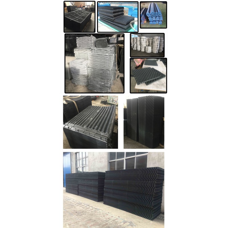 Honeycomb PVC Sheet Cooling Tower Filler Replacement Media 850mm 1000mm 6