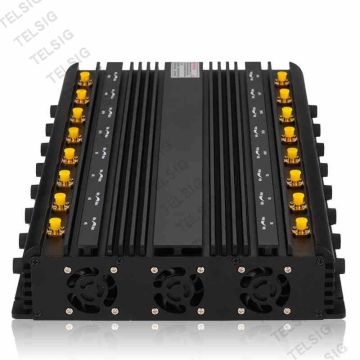 Quality Omni Directional High Power Mobile Phone Jammer 16 Bands Multi Use Powerful for sale