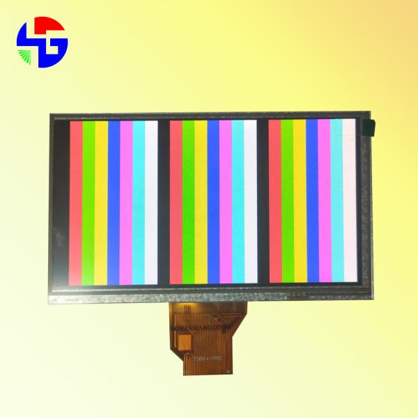 Quality 800x480 TFT Resistive Touch Screen 7.0 Inch RGB Interface TN 6 O' Clock for sale