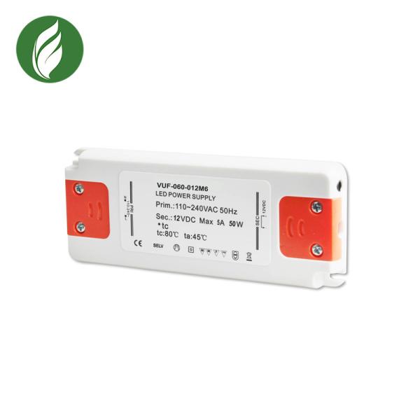 Quality EMC 12V 5A Ultra Thin LED Driver IP20 Lightweight For Strip Lights for sale