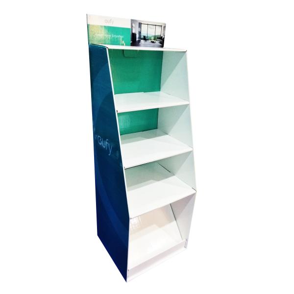 Quality Paper Floor Corrugated Display Stands Multi Layer Sturdy Durable for sale