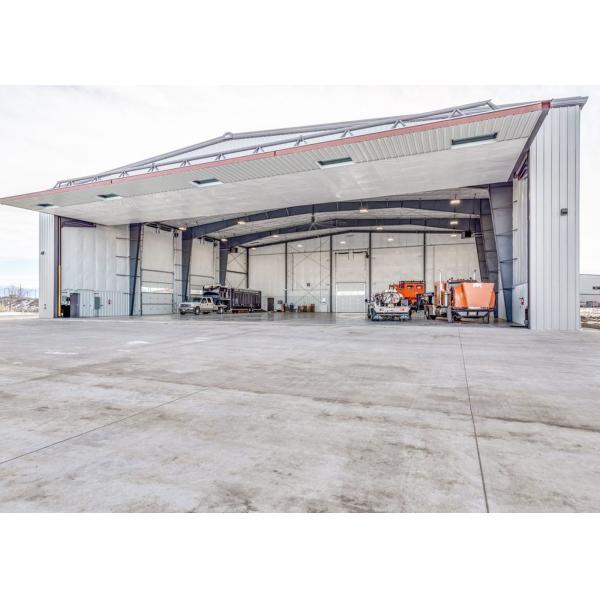 Quality Q235 Q355 Prefab Steel Structure Hangar Prefabricated Aircraft Hangar for sale
