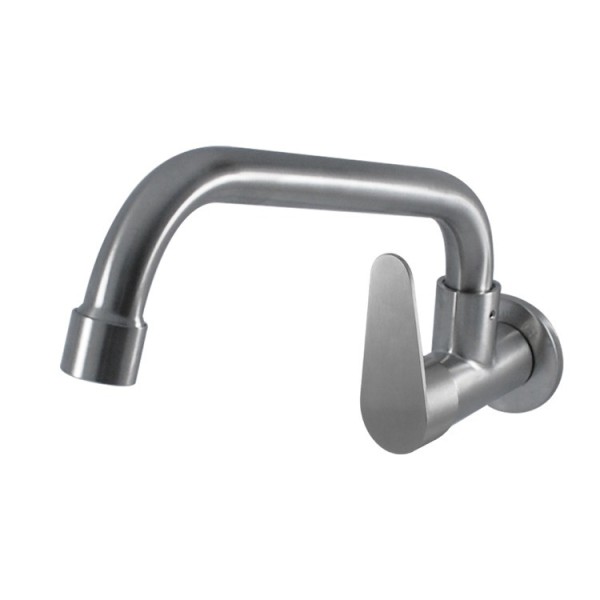 Quality Chrome Finish Stainless Steel Kitchen Faucet Mixer With Hot Cold Water And Diverter for sale