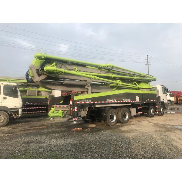 Quality Actros 4141 56 Meter Concrete Pump Truck , Used Construction Machinery for sale