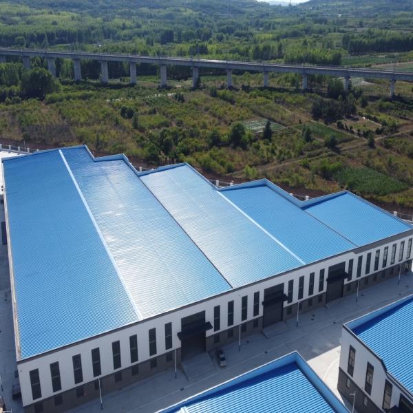 Quality Sa 2.5 Shot Blasting Steel Structure Workshop Pre Engineered Building for sale