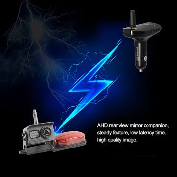 Quality 10" Touch Screen Wireless RV Backup Camera System Black Color for sale