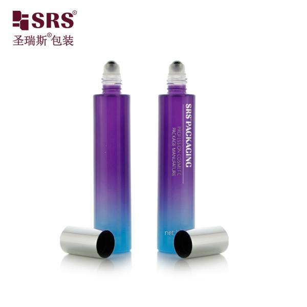 Quality GB1-15ml Customized Essential Oil Roller Bottle With Black Cap for sale