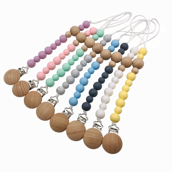 Quality Silicone Pacifier Clips for Babies | Universal Soother Clips for sale