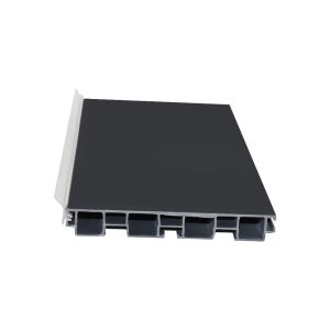 Quality 24cm Modern Design Plinth Baseboard Aluminum Channel for Wall Mounted Cabinet for sale