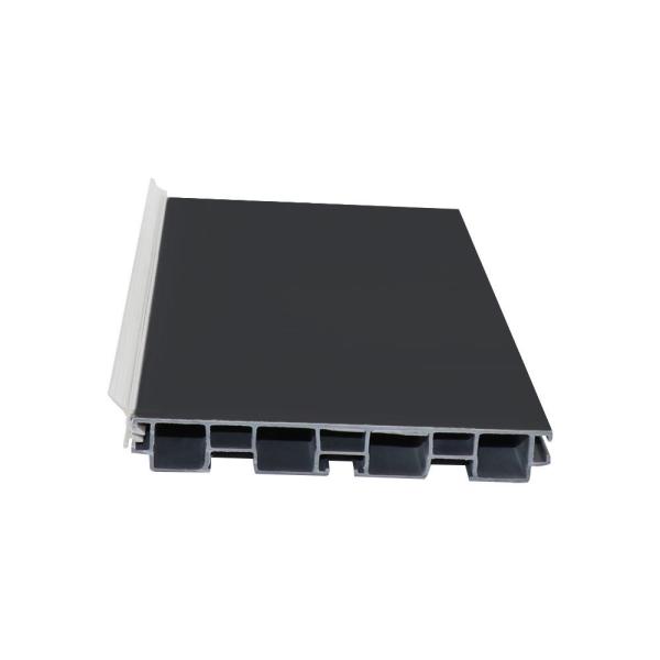 Quality 24cm Modern Design Plinth Baseboard Aluminum Channel for Wall Mounted Cabinet Design for sale