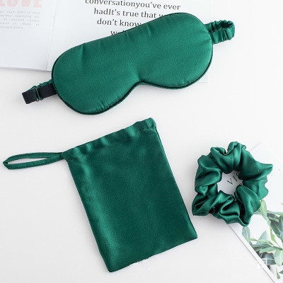 Quality Mulberry Silk Bedtime Night Sleeping Eye Cover Weighted Breathable for sale