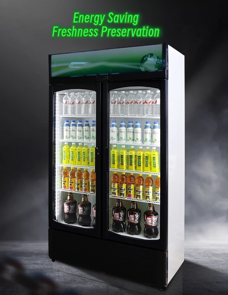 Quality 110V/60HZ Voltage Commercial Refrigerated Drinks Display Case with R290a for sale
