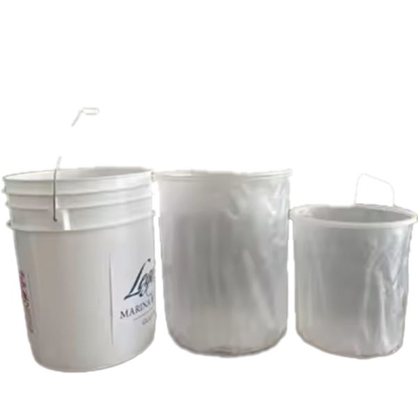 Quality Red Custom Liner for Paint Glue and Chemical Liquid in Plastic Bucket Container for sale