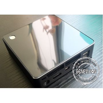Quality 8th Generation i7 CPU Small PC Media Player Box Ultra Thin 3cm Thickness With for sale