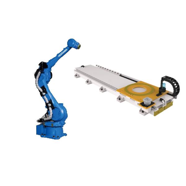 Quality Yasakwa Industrial Robot Arm GP50 Palletizing Robot With Robot Linear Rail for sale
