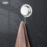 China WGO Stainless Steel Suction Cup Hook , Shower Bathroom Wall Hooks factory